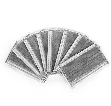 4-Ply Activated Carbon Disposable Mask x50 | OzLash Supplies