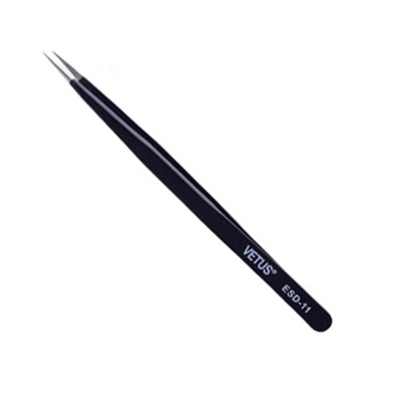 Vetus Straight Lash Tweezer ESD-11 | OzLash Supplies