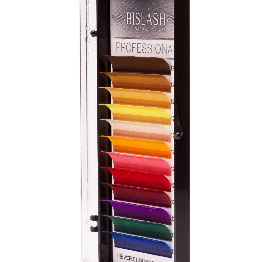 C Curl 0.15t Colour Lash Extensions x 12mm | OzLash Supplies